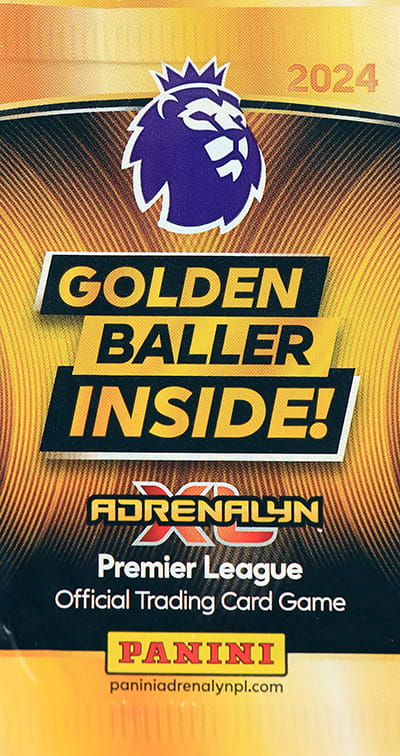 5 x saszetka + GOLDEN BALLER pack - 2024 PREMIER LEAGUE fantop.pl